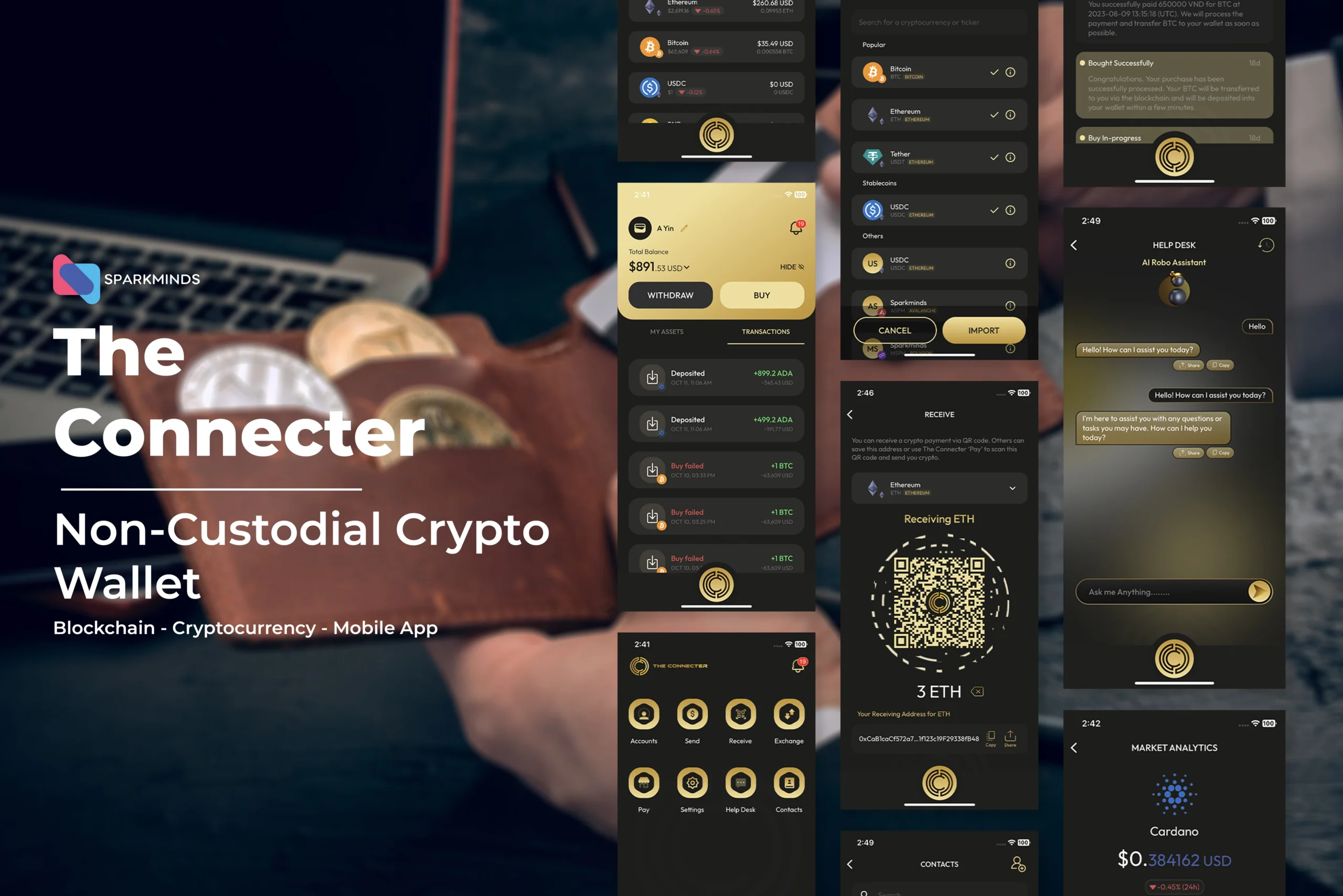 Crypto Wallet - The Connecter